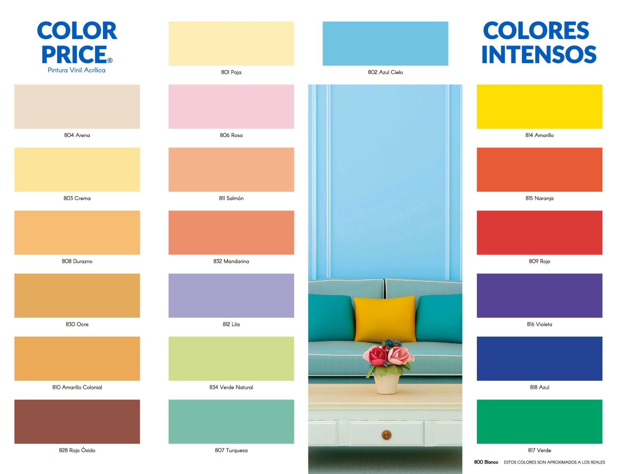 Vinílica Color Price - Pinturas Acuario